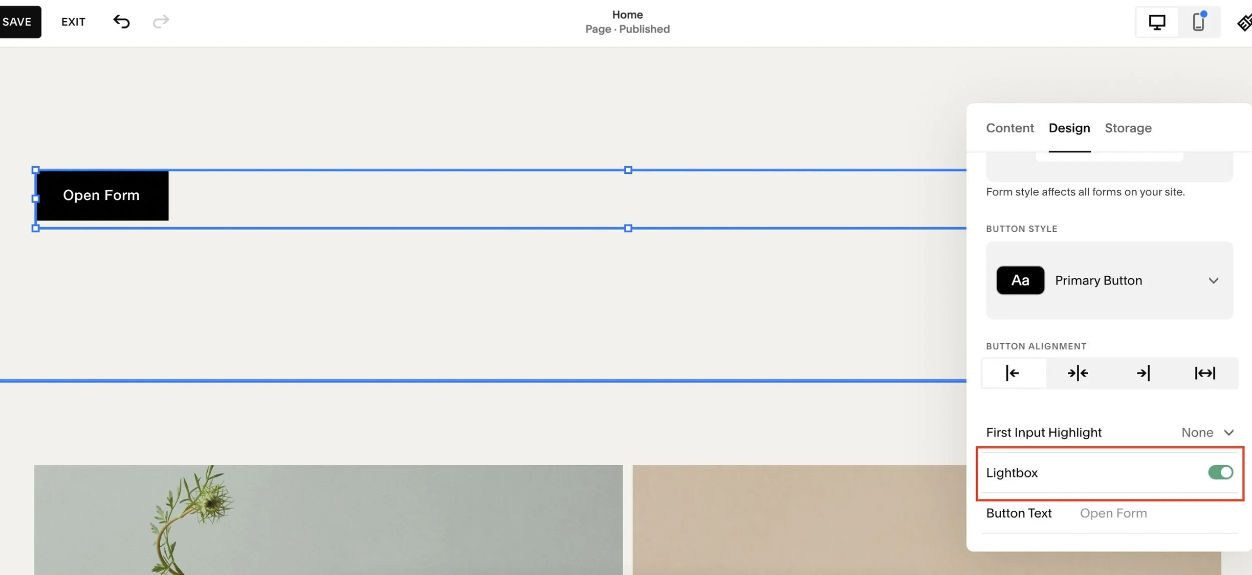 How to Create a Lightbox Form on Squarespace — by Crawford