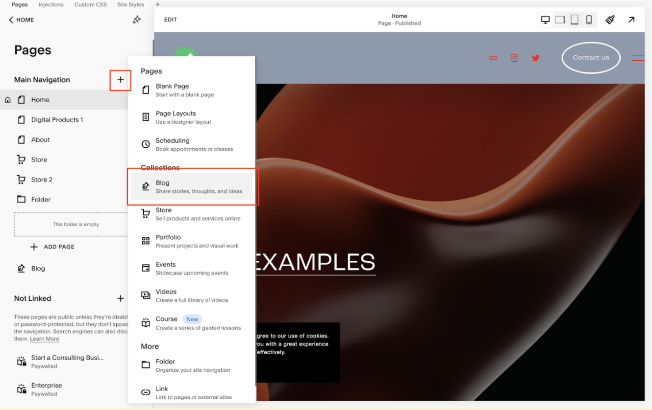 How to Create a Blog on Squarespace [2025 Updated Guide] — by Crawford