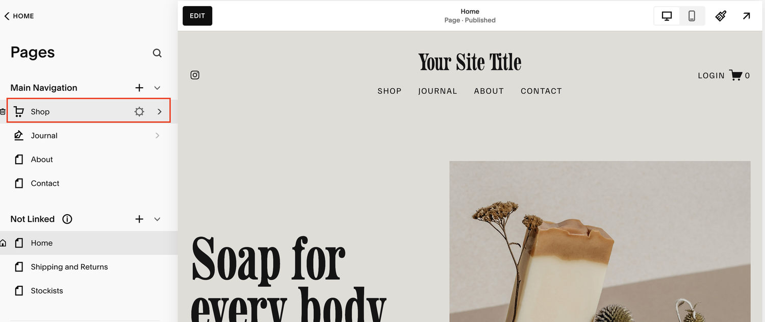 Easy Guide to Managing Store Categories on Squarespace — by Crawford