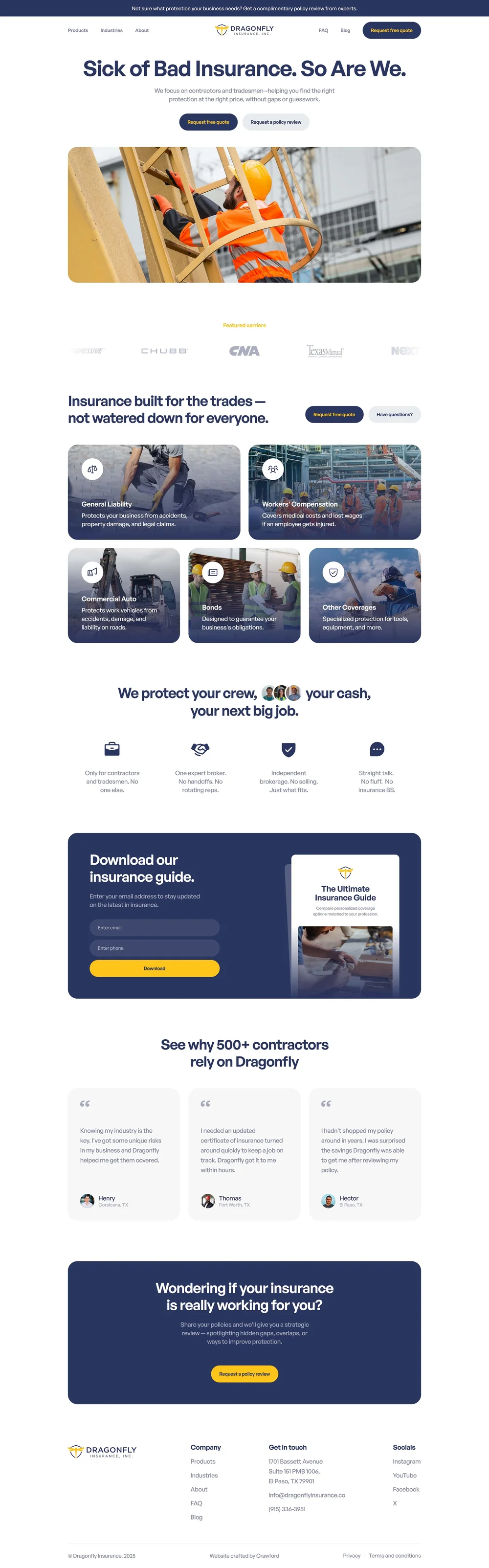Dragonfly Insurance — by Crawford