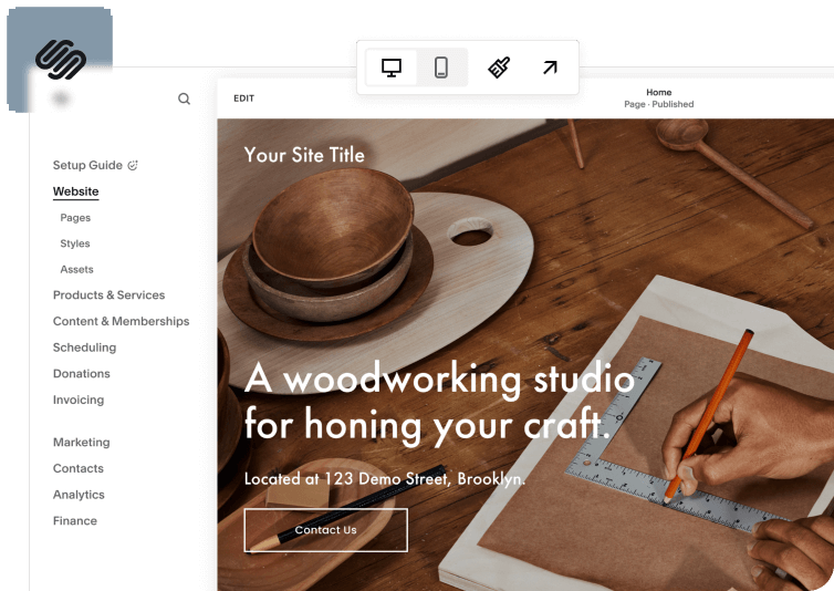 by Crawford: Professional Squarespace Website Designer