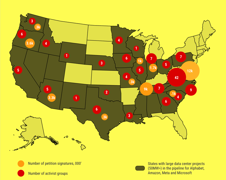 $64 billion of data center projects have been blocked or delayed amid ...