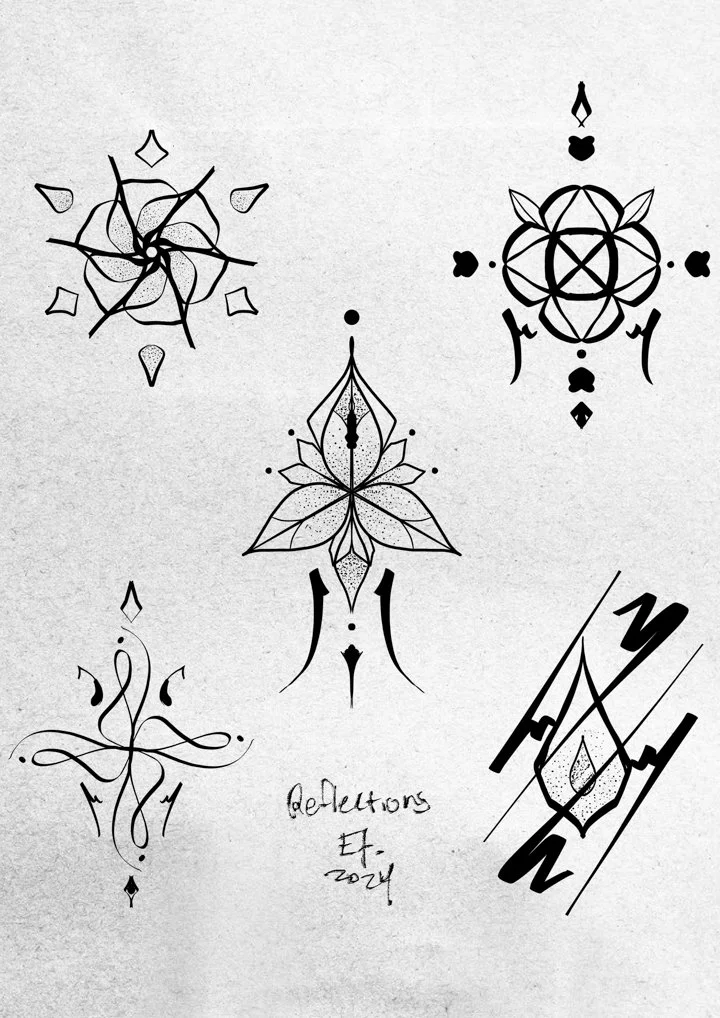 Night Owl Tattoo & Art — Ornamental Tattoo Flash