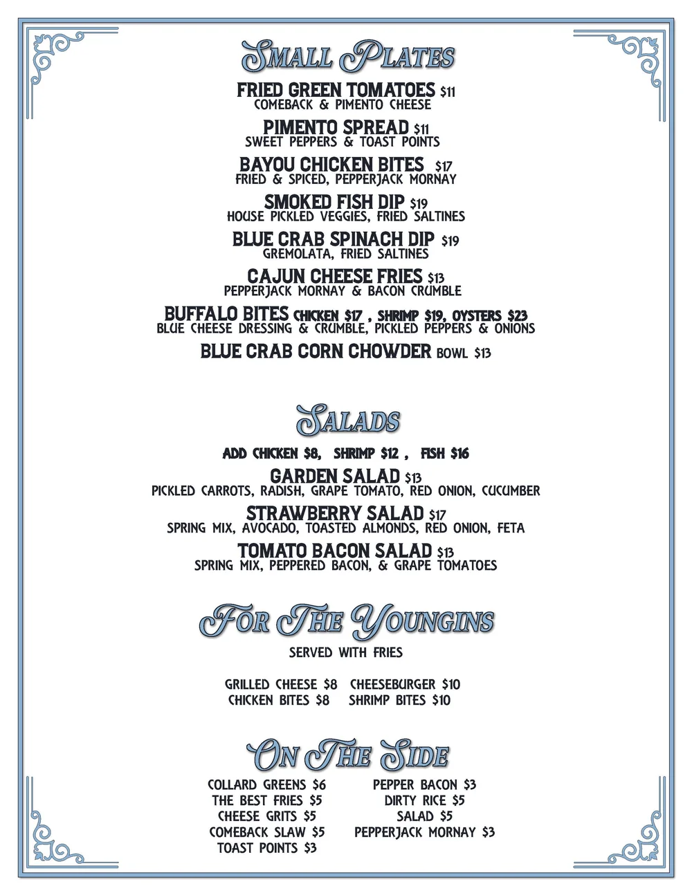 Mains | Discover Our Delights — Velchoff's Corner