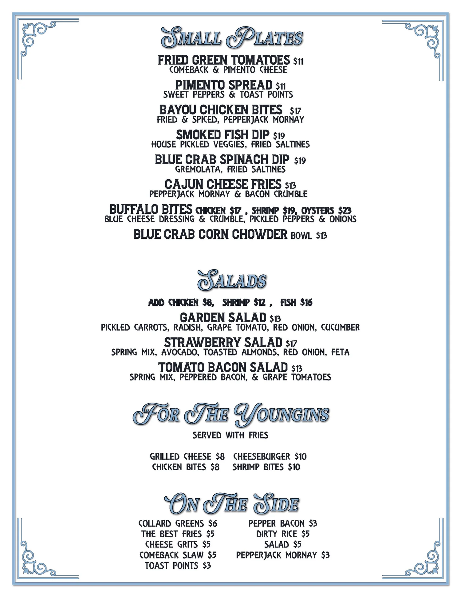 Mains | Discover Our Delights — Velchoff's Corner
