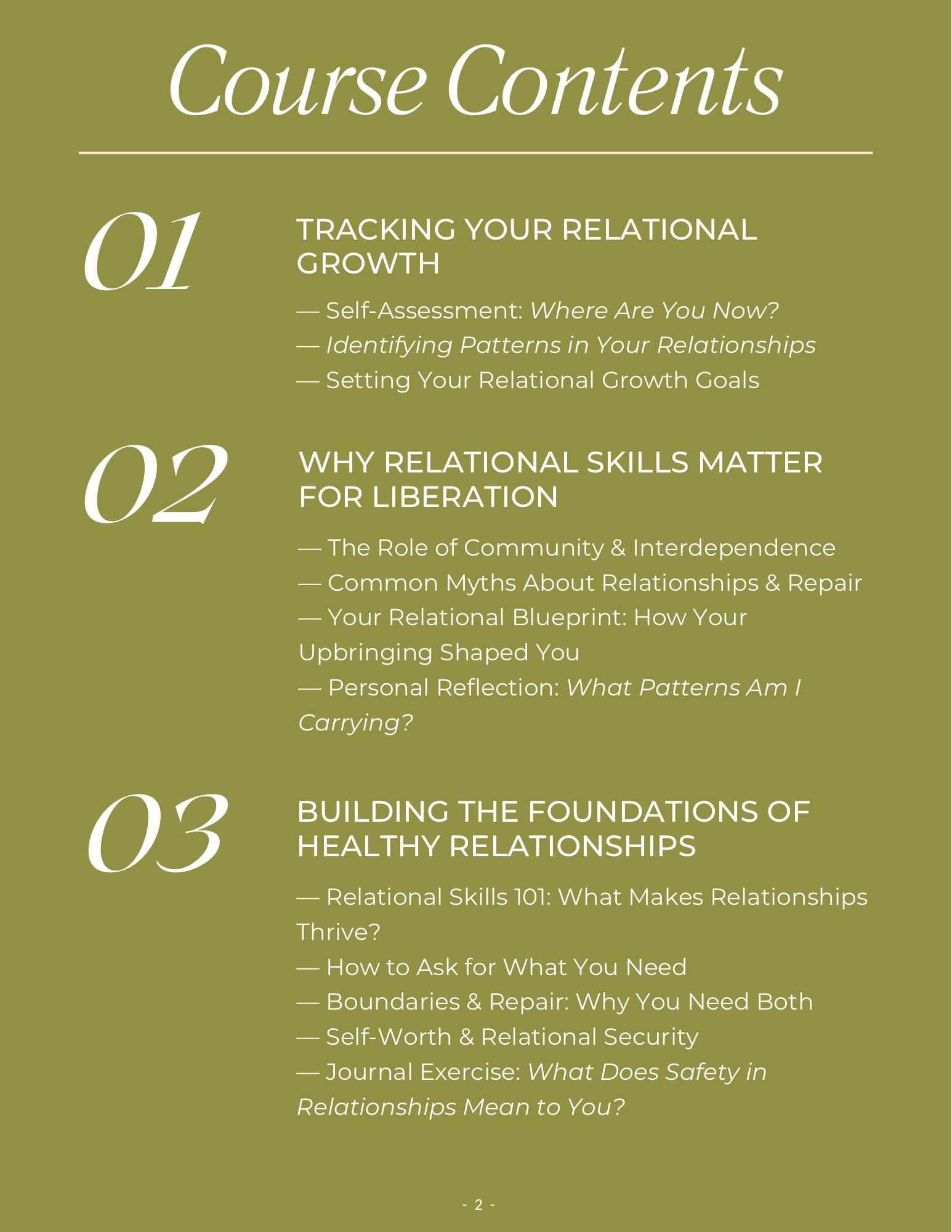 Workbook | Build Relational Skills Today | Improve Your Relarionships ...