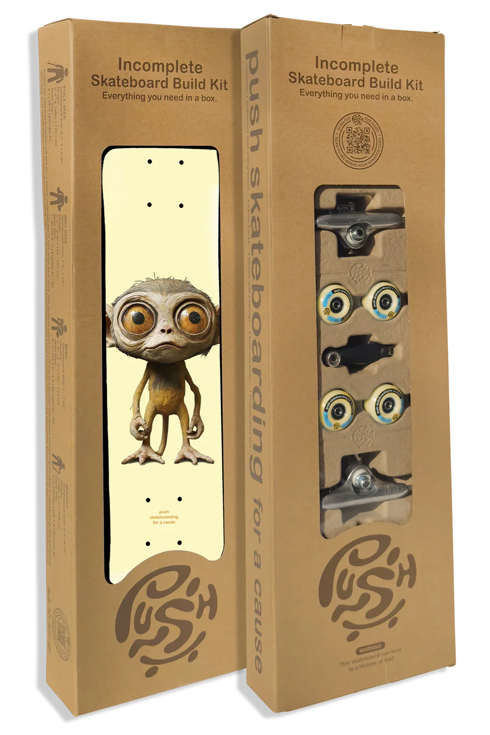 Push Yellow Man Complete Skateboard — Paliskates