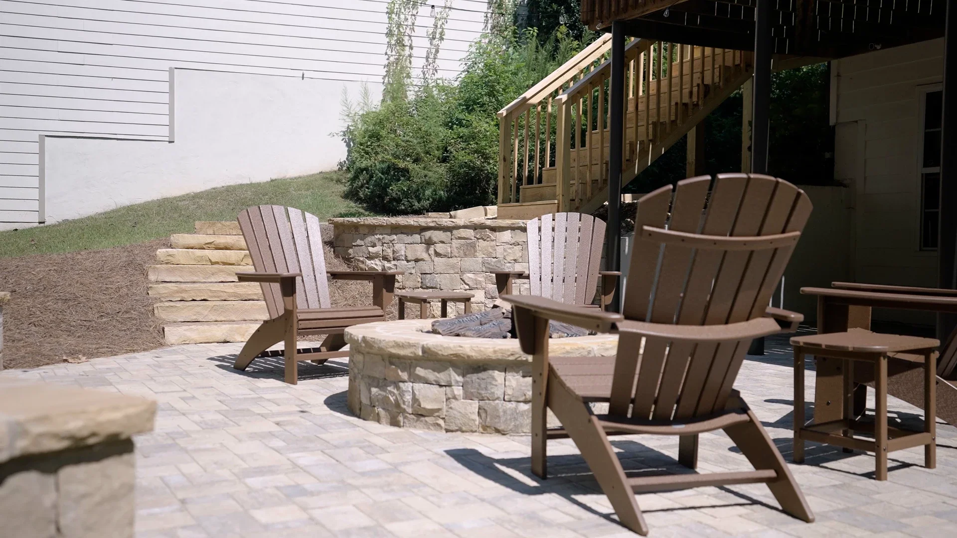 Corrigan Residence Backyard Landscape Design in Atlanta, GA | O'Neill ...