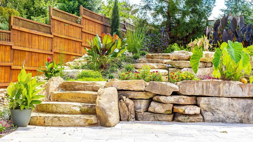 10 Amazing Natural Rock Retaining Wall Ideas | O'Neill Landscape Group
