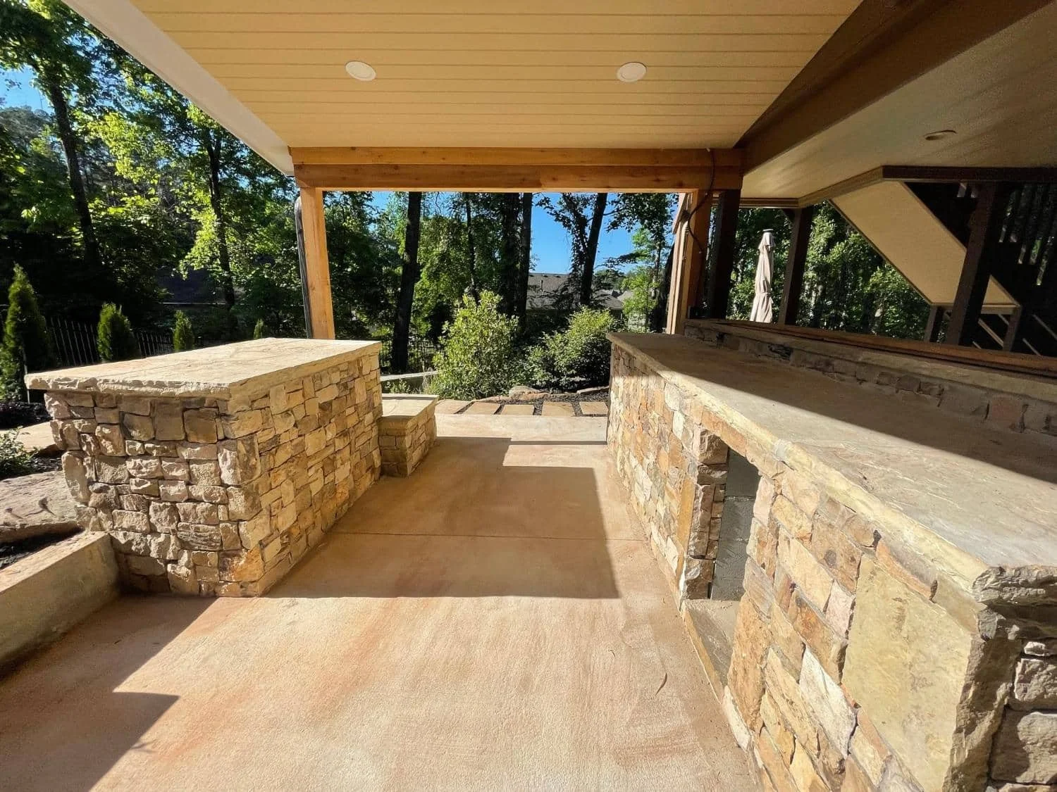 Outdoor Kitchen Installation in Woodstock, GA | O'Neill Landscape Group ...