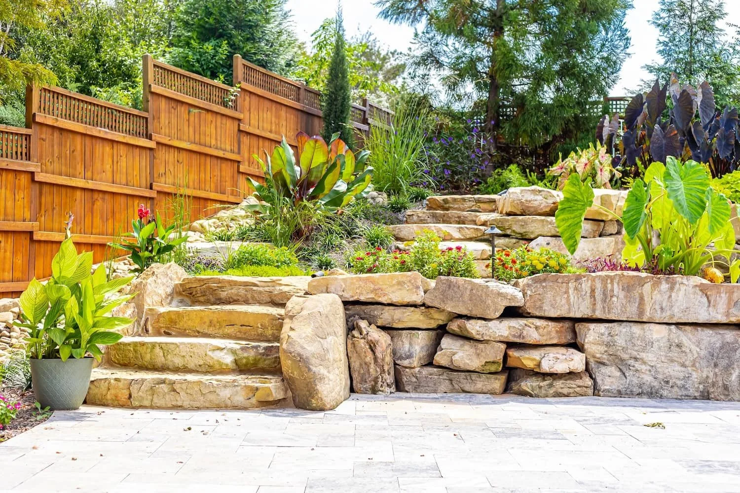 Timeless Retaining Wall and Landscape Design Experts in Canton, Ball ...