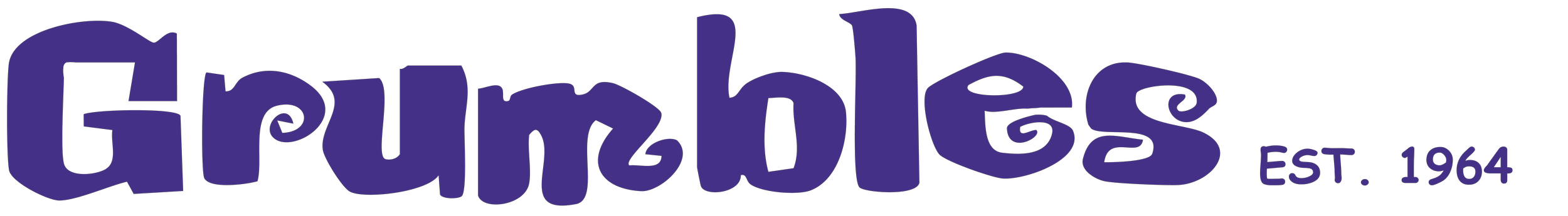 Menu — Grumbles