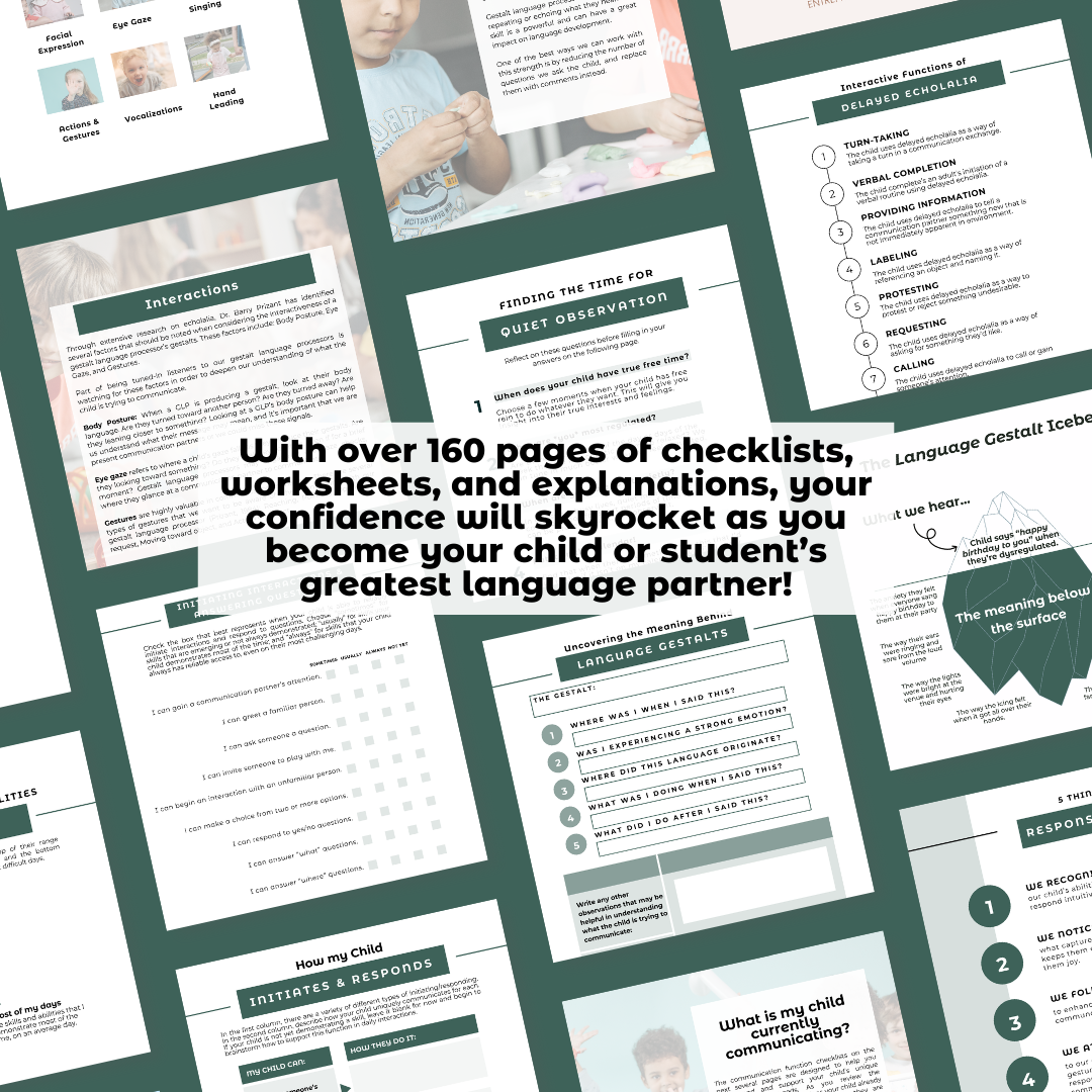 What is Gestalt Language Development? Understanding the Stages and ...