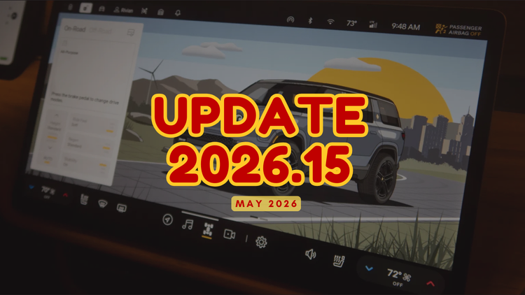 Rivian Vehicle Software Updates: R1S, R1T, R2S Features, Enhancements ...