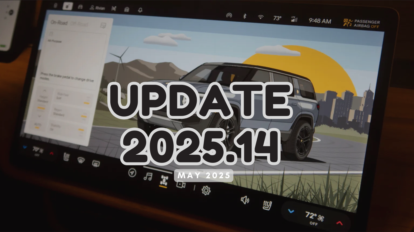 Rivian 2025.14 Update Adds Spotify DJ, Navigation Profiles, and Gen2 ...