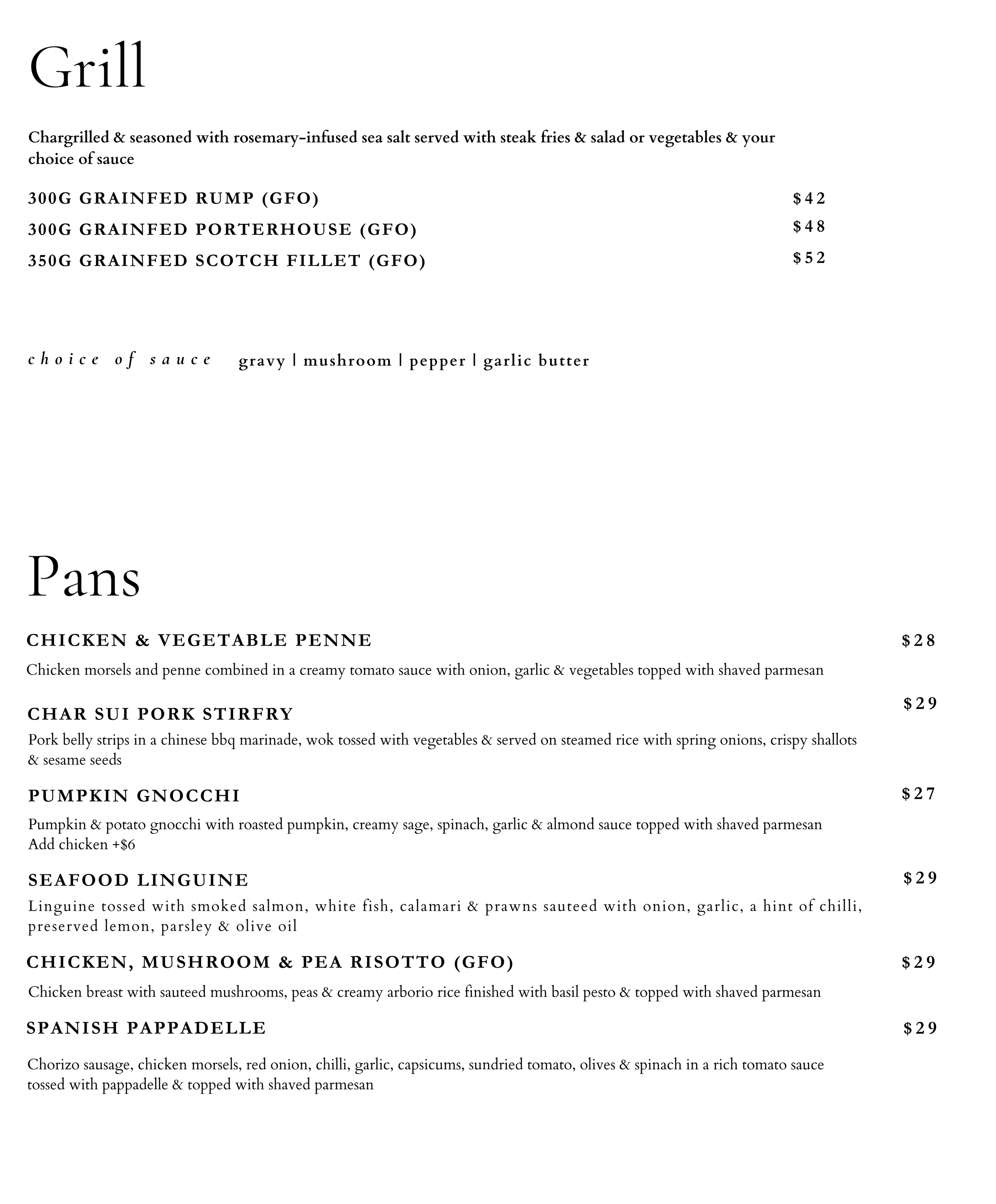 Bistro — Knox Tavern