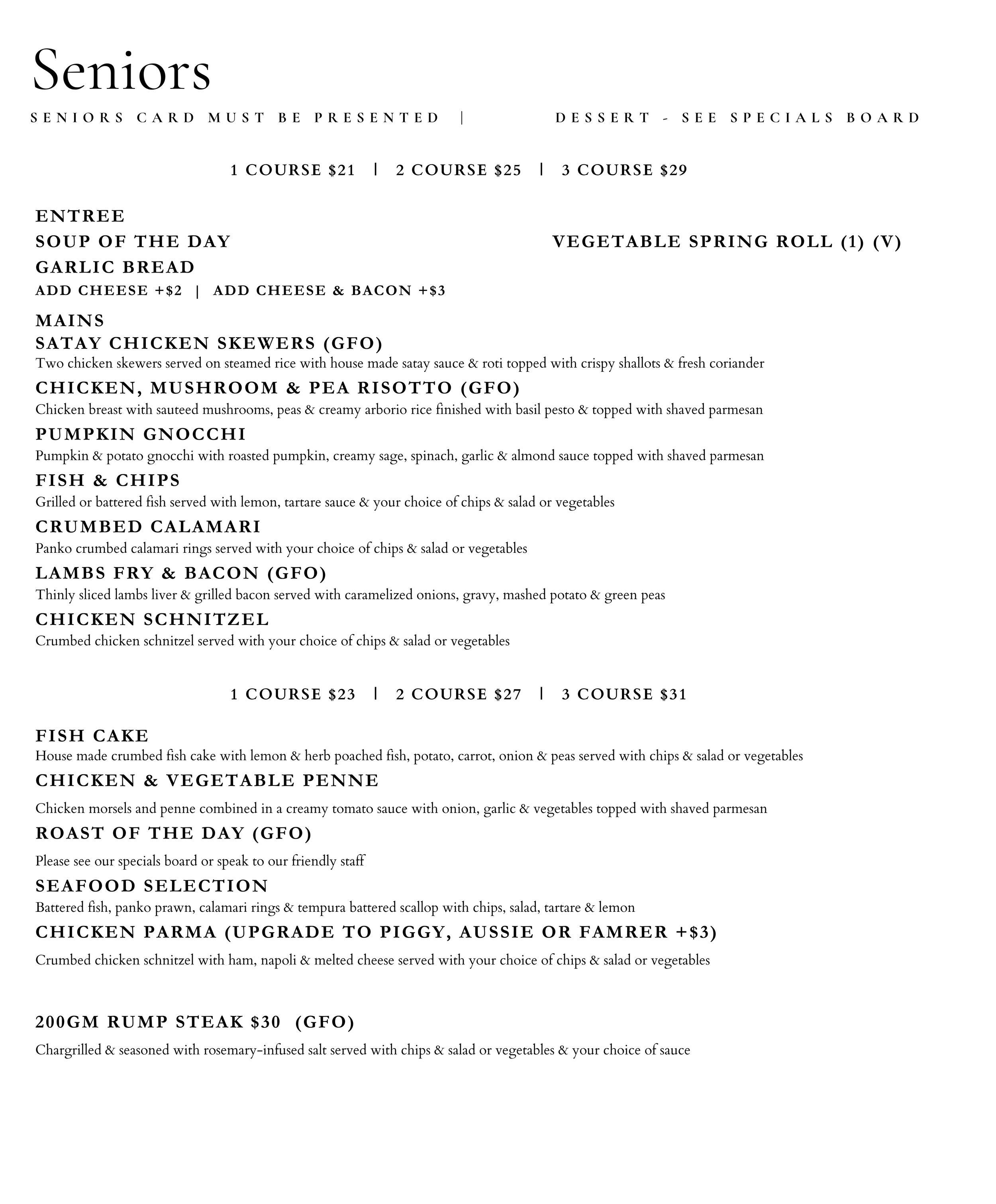 Bistro — Knox Tavern