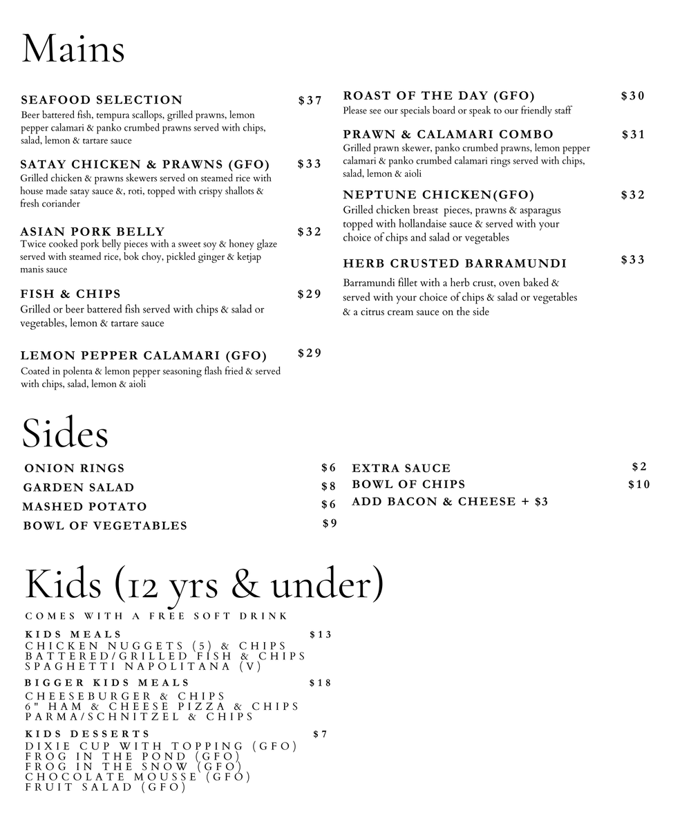 Bistro — Knox Tavern