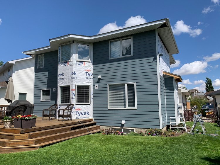 Re-Siding with Hardie Board — Blue Jay Exterior Renovations