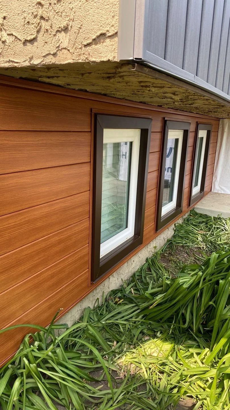 Lux and Vinyl Siding Front Facade — Blue Jay Exterior Renovations