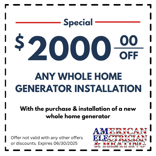 Coupons For HVAC, Electrical, and Water Heater Services