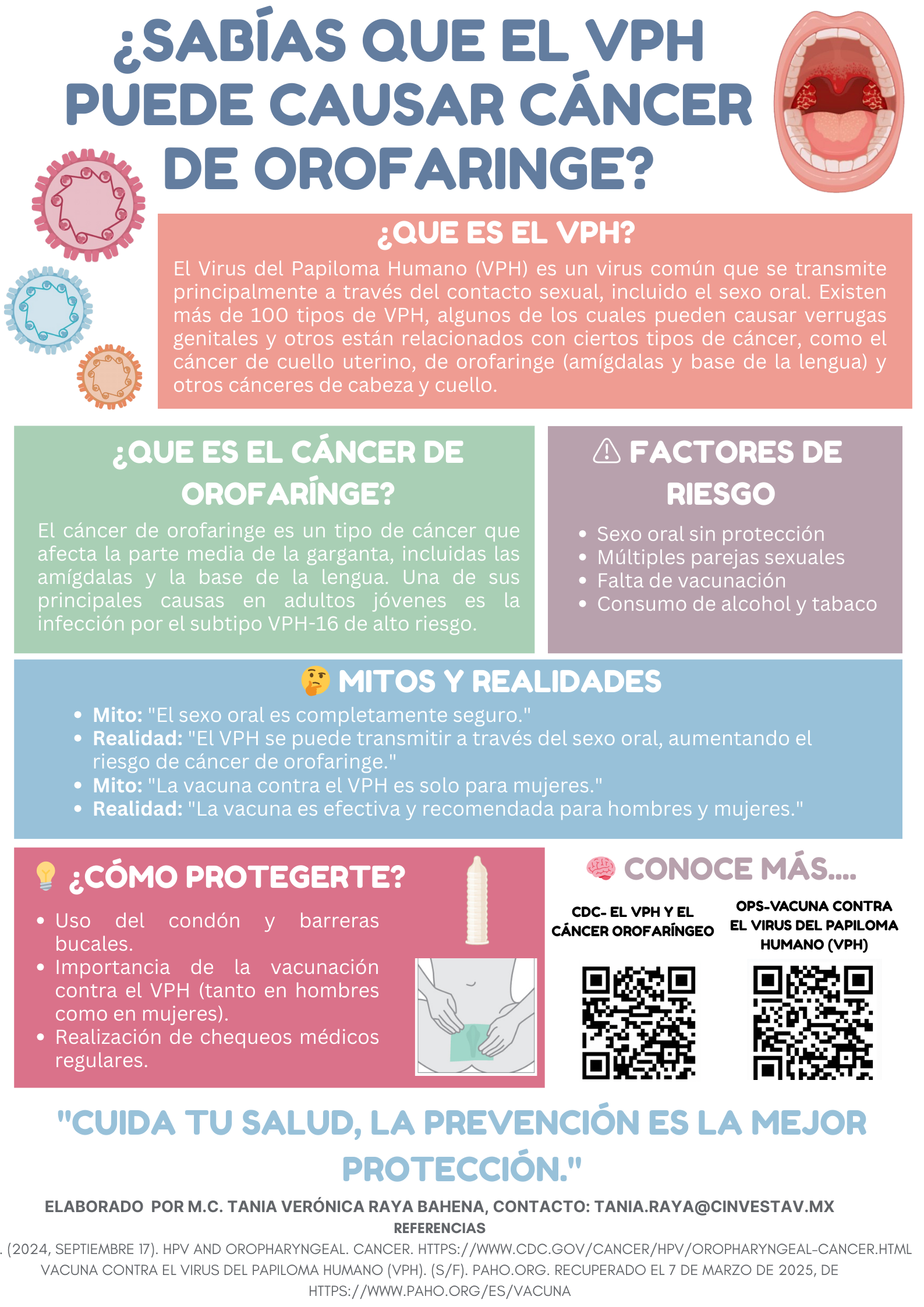 ¿Sabías que el VPH puede causar cáncer de orofaringe? — Cientificamente