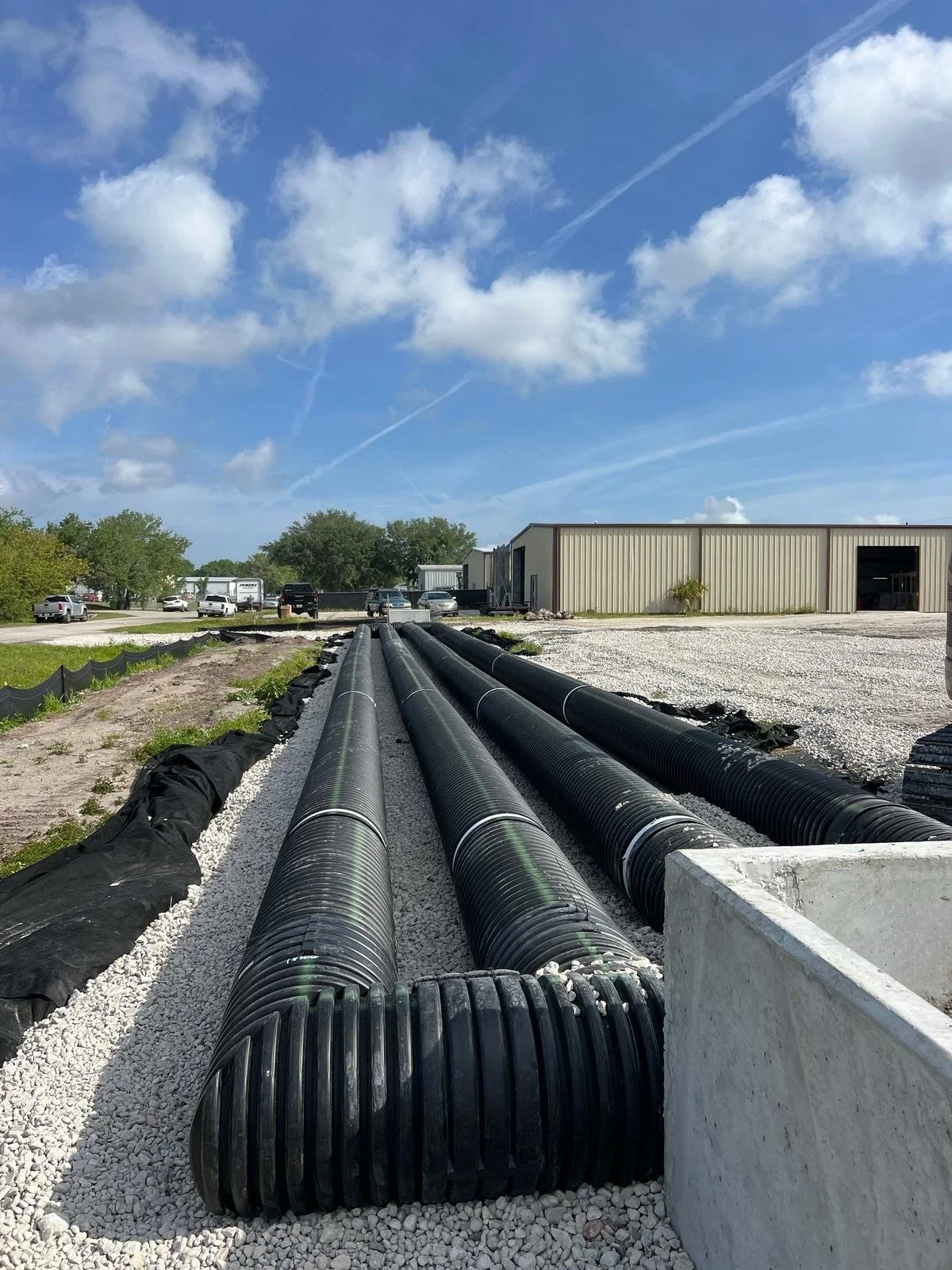 Drainage Construction — Viani Prince Construction