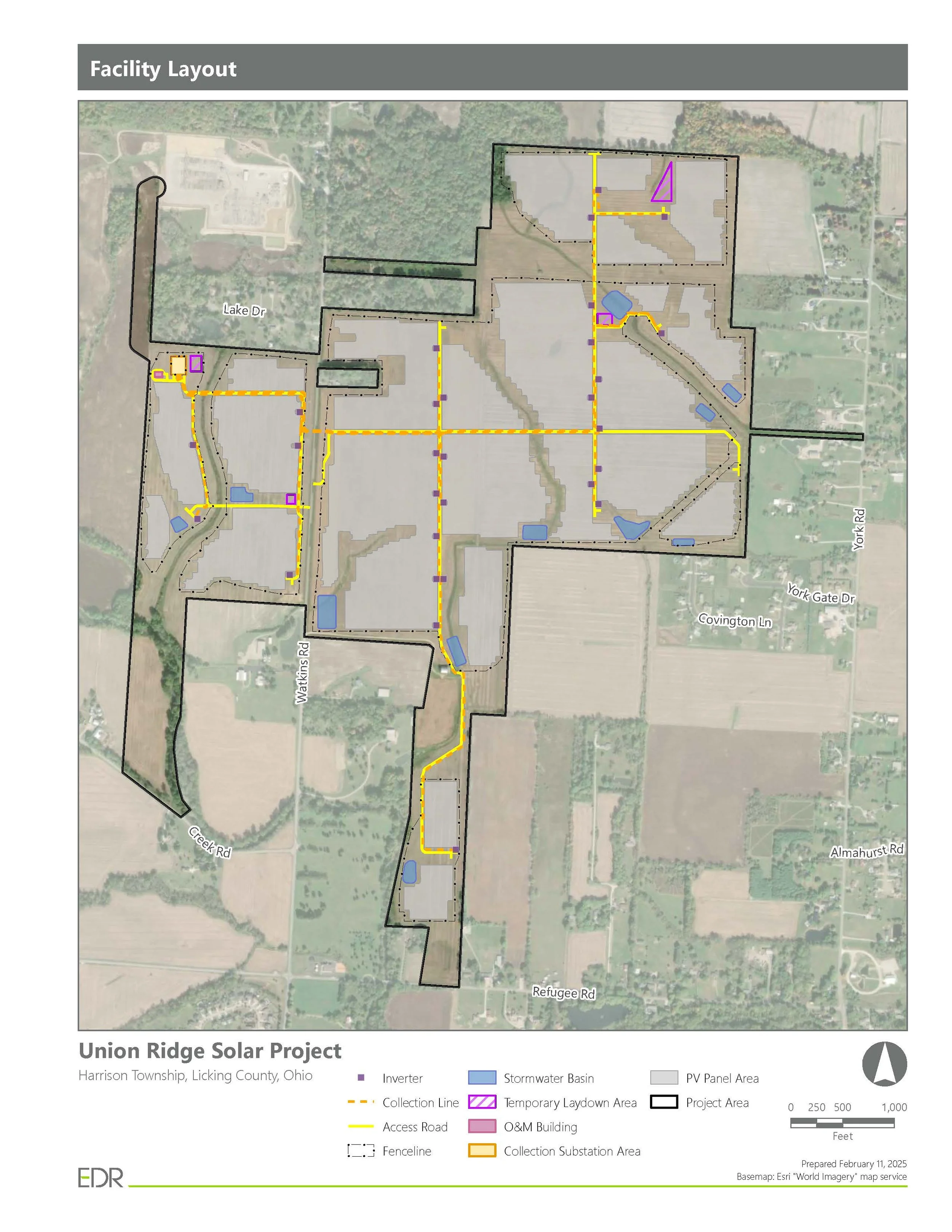 Project Map — Union Ridge Solar