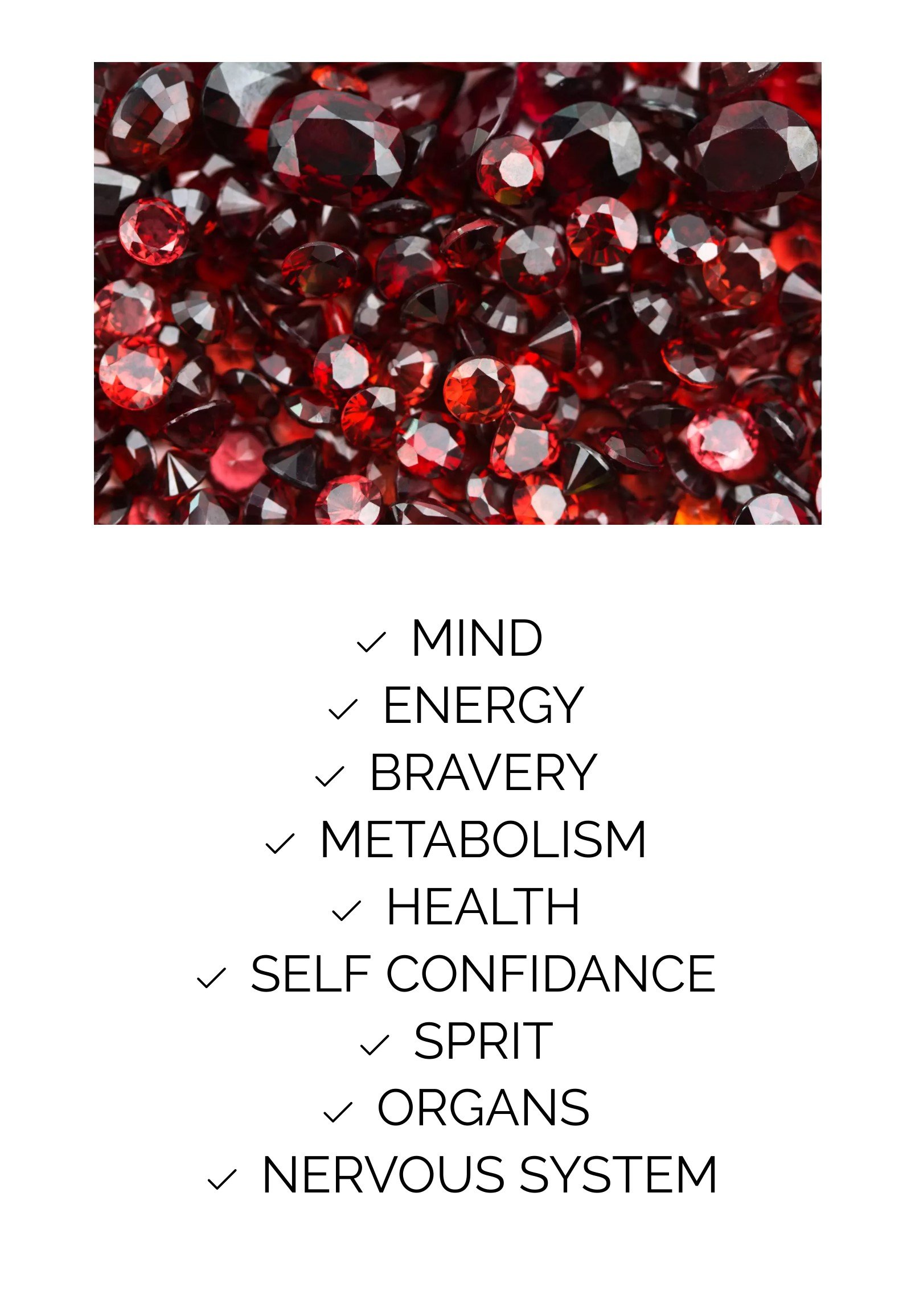 Gemstones — Prague Garnet Center