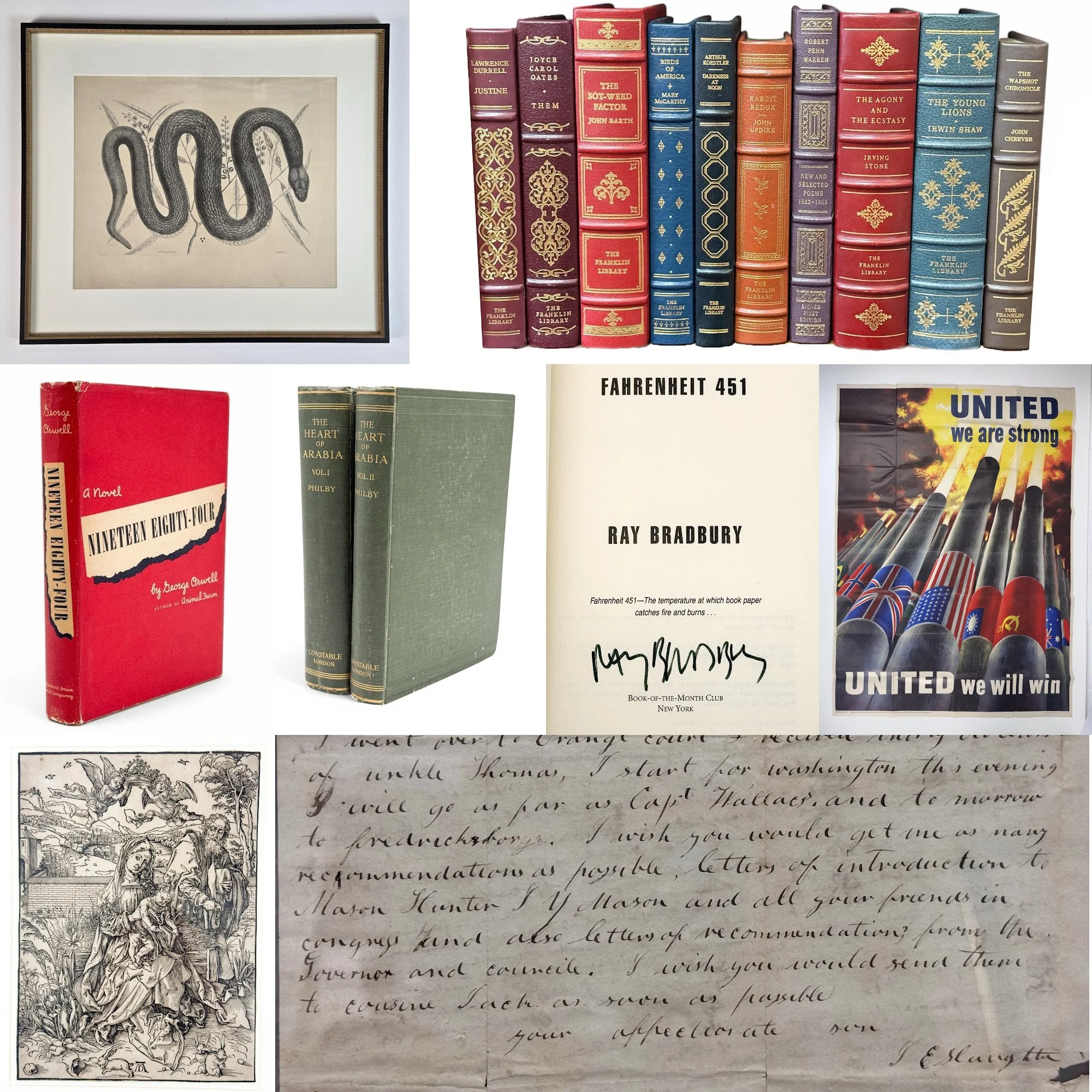 Rare Book & Print Auctions — Quinn's Auction Galleries