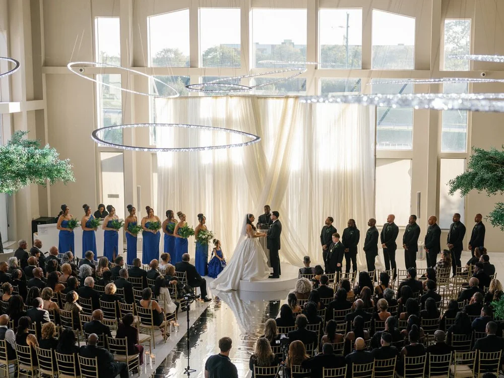 How Criss Cross Draping Adds a Luxe Look to Wedding Ceremonies & Events ...
