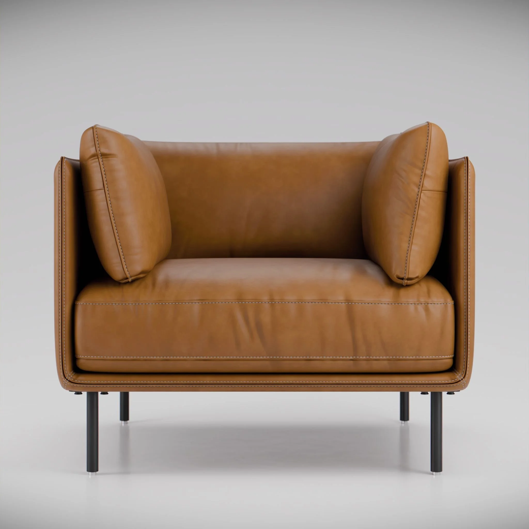 Accent Leather Chair — SYNERGY CGI