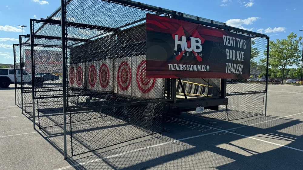 Mobile Axe Trailer | Engage, Act & Play | The Hub Stadium