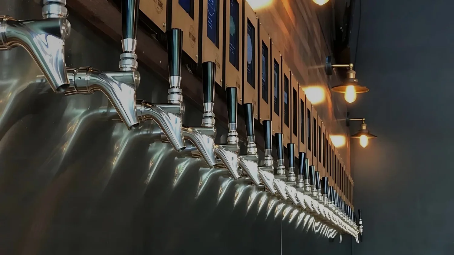 Self-Pour Beer Wall | The Hub Stadium
