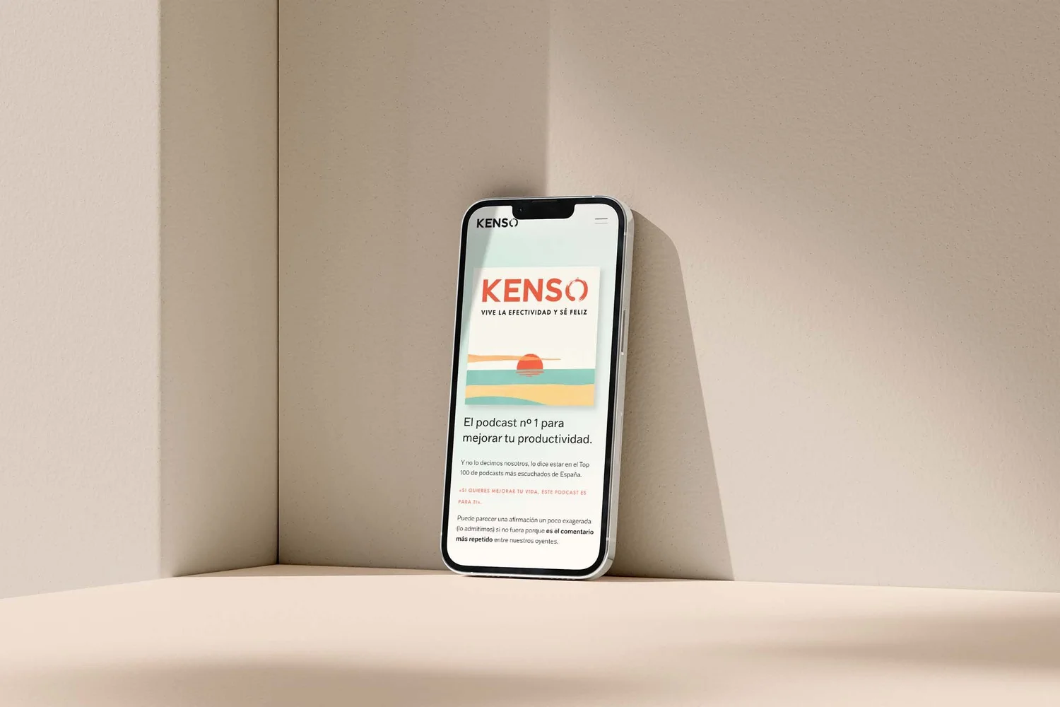 KENSO · Web de productividad | visual bloom