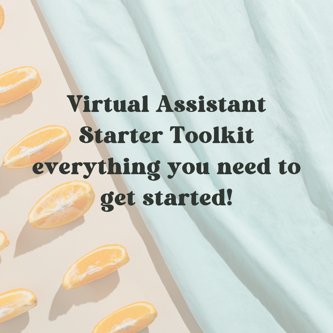 Virtual Assistant Starter Toolkit — Virtually Mads: Canadian Virtual ...