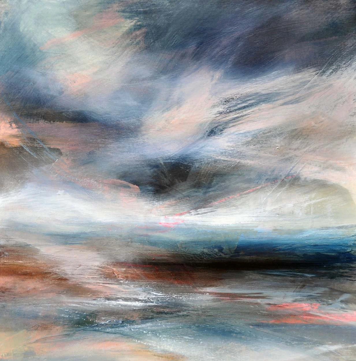 Abstract Landscapes | Freya Horsley | Contemporary Painter