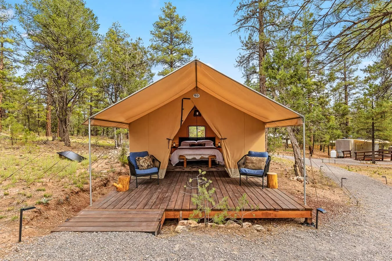 Glamping Tents Near Grand Canyon South Rim | Highland