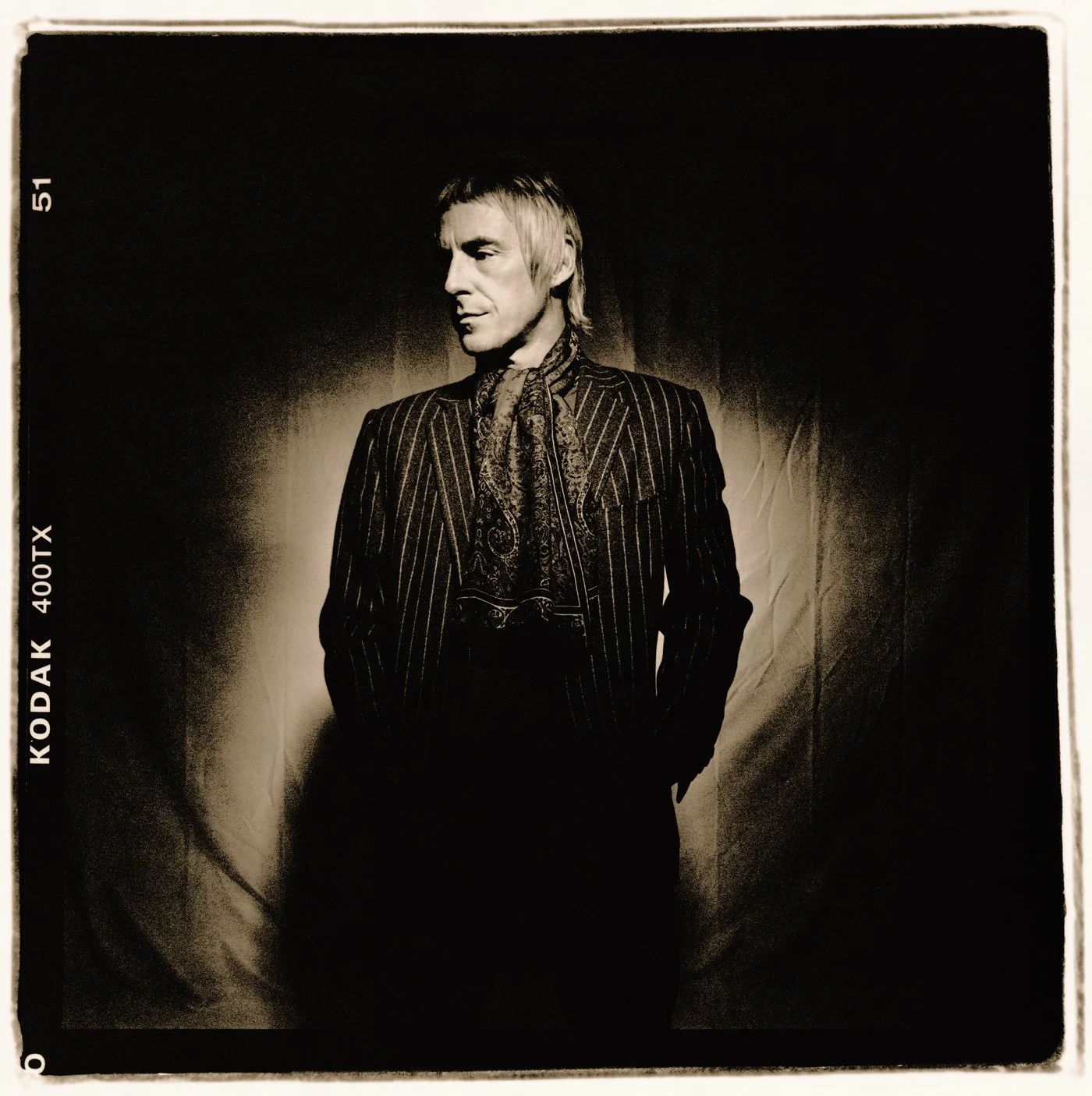 Paul Weller during tour rehearsals at Westway Studios, Park Royal ...