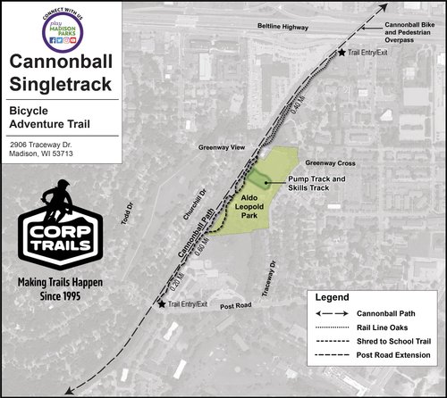 Cannonball Singletrack | Explore Trails Today — CORP Trails