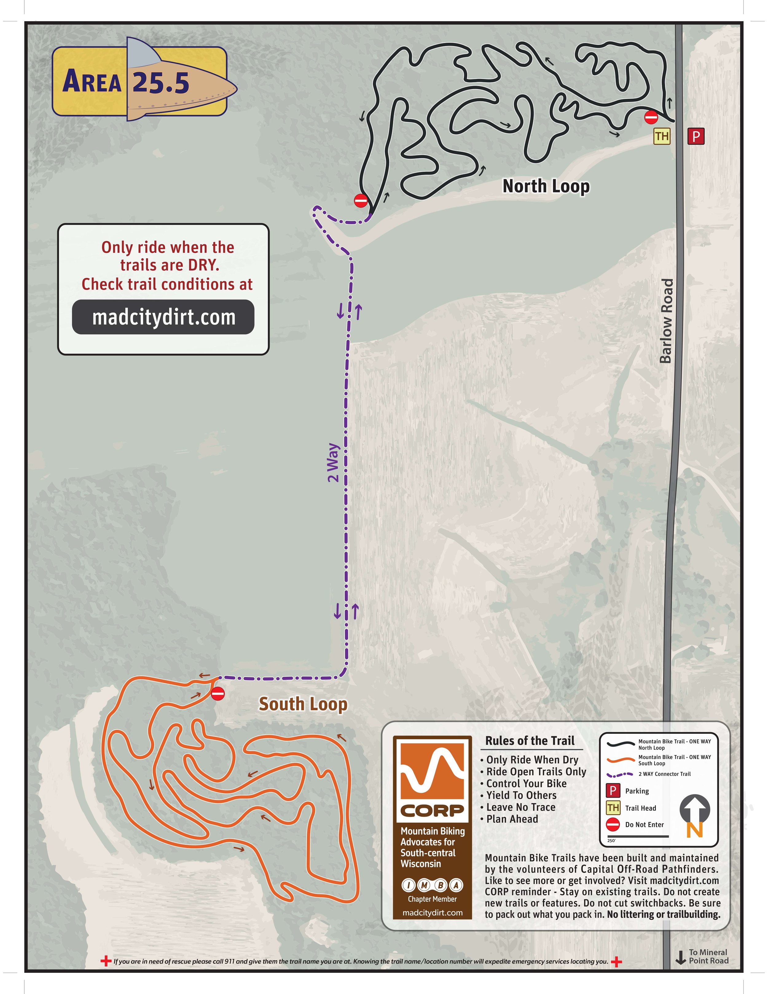 Area 25.5 | Join and Ride Now — CORP Trails