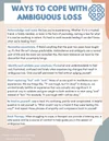 Coping With Ambiguous Loss — Harbor Christian Counseling