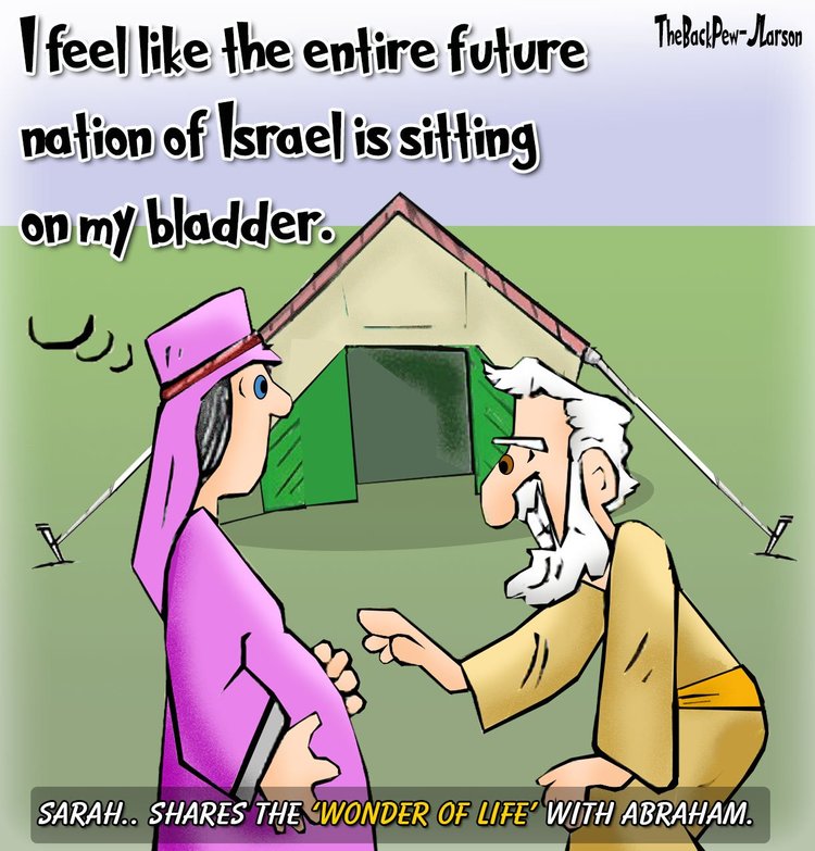 Father Abraham cartoons from Genesis 20-24 — Christian Cartoons & Humor ...