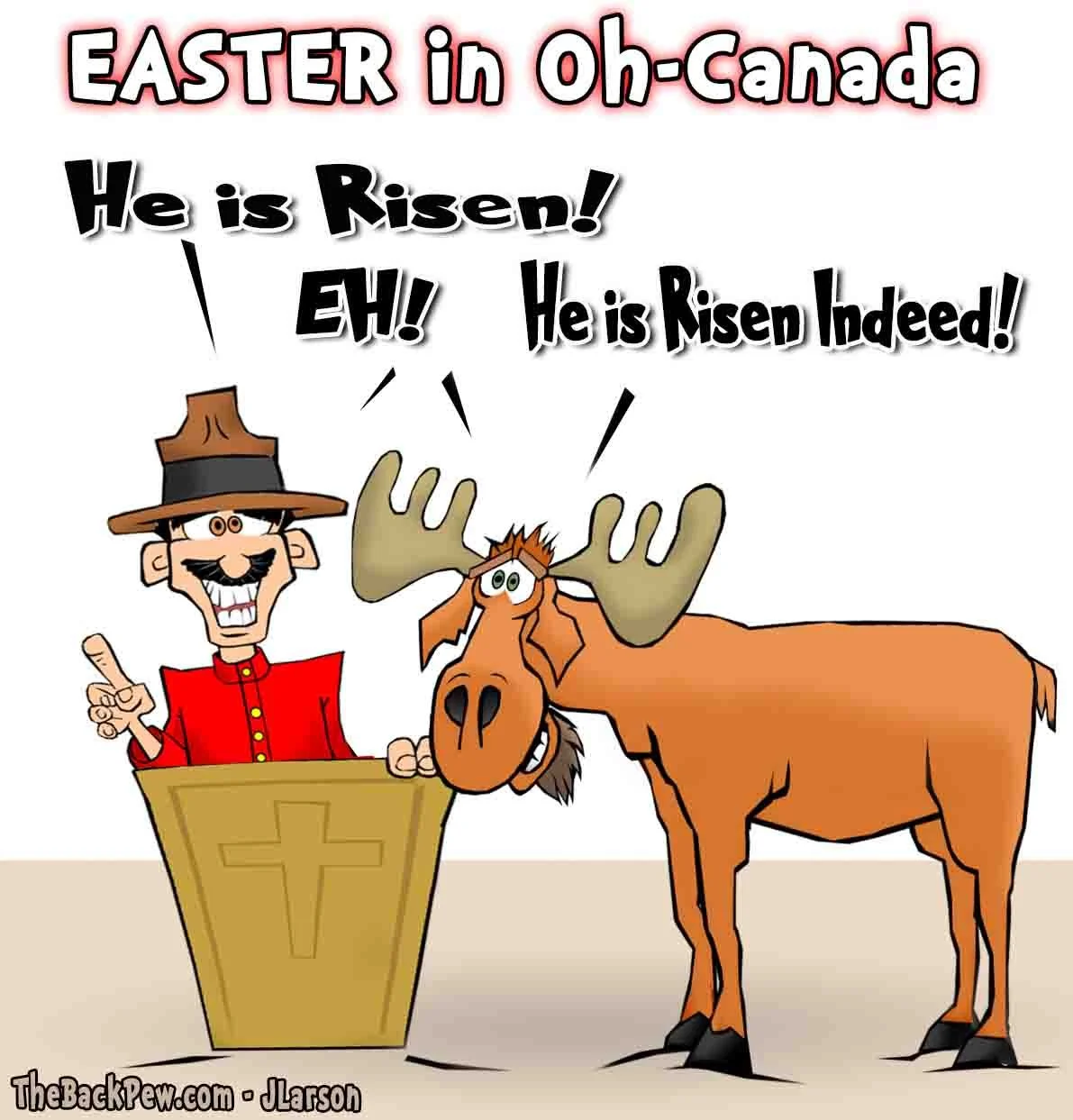 HOLY WEEK | Easter Cartoons, HE IS RISEN — The Back Pew