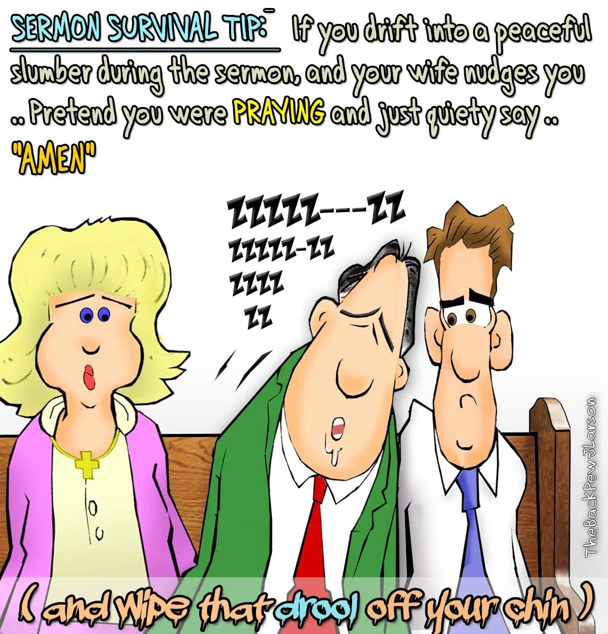 The Back Pew | Clean Christian cartoons, jokes, and humor