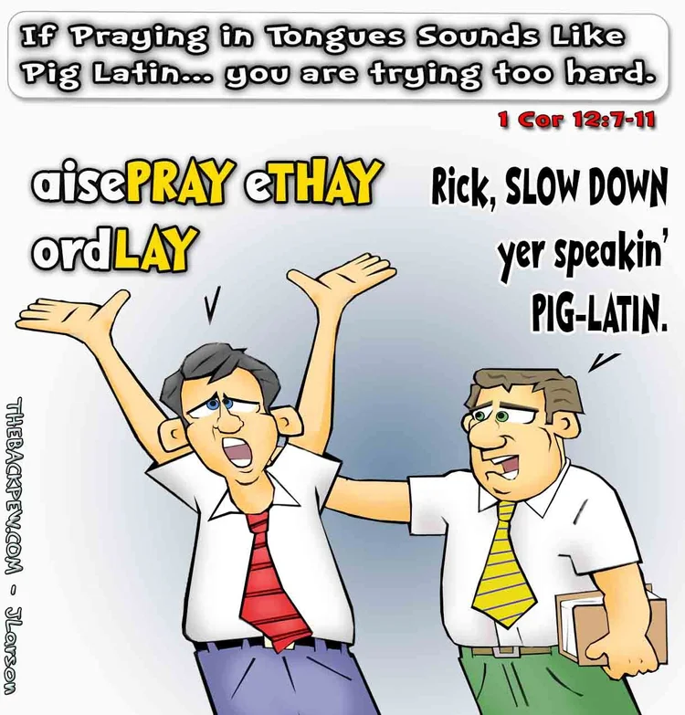 Holy Spirit Cartoons - Discover Spiritual Insights — The Back Pew