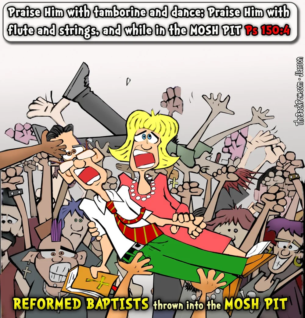 Worship | cartoons of praise to our God — The Back Pew