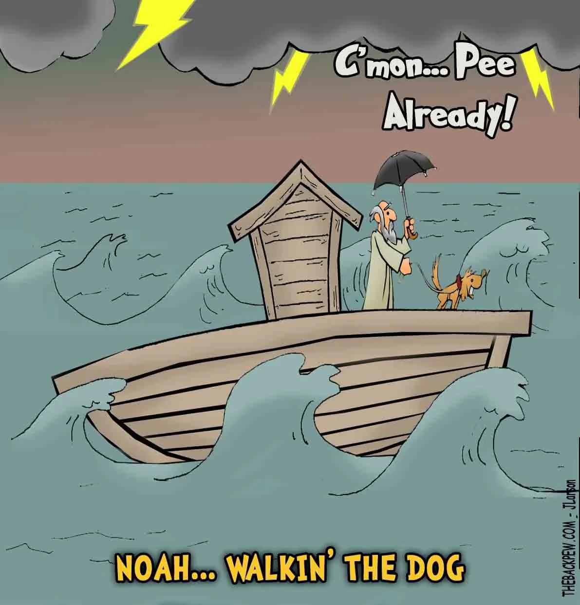 Noah's Ark Cartoons found in The Back Pew — The Back Pew