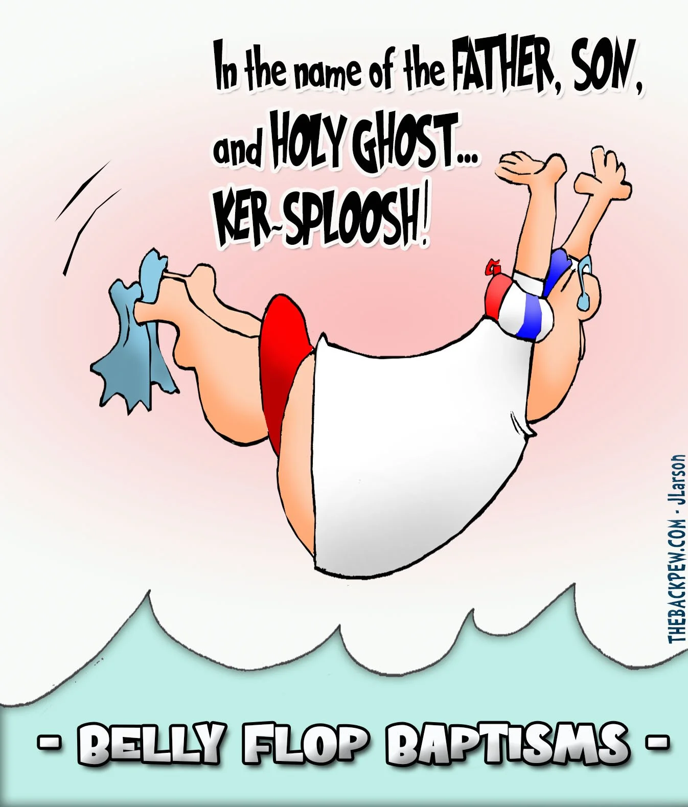 Baptism cartoons in all shapes and forms — The Back Pew