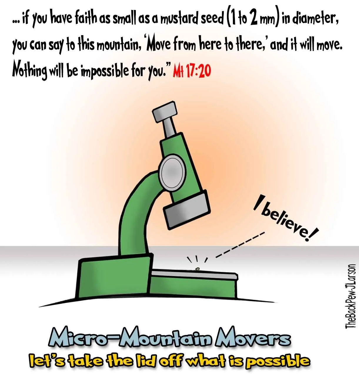 FAITH Cartoons for Christian Journey — The Back Pew